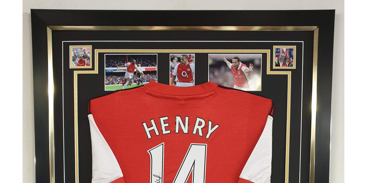 Thierry Henry Signed Shirt – The Invincibles Store