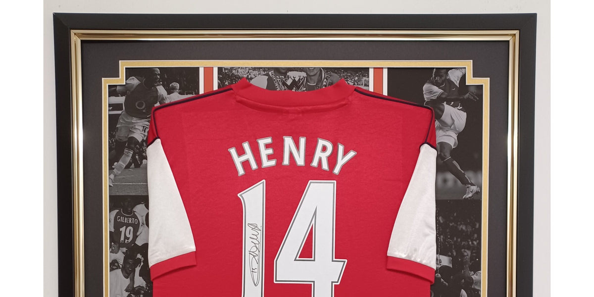 Thierry Henry Signed Jersey – The Invincibles Store